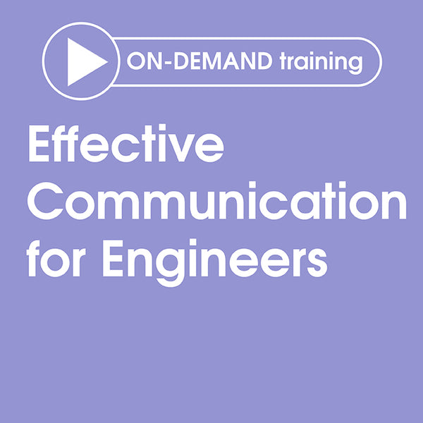 Effective Communication for Engineers – IChemE